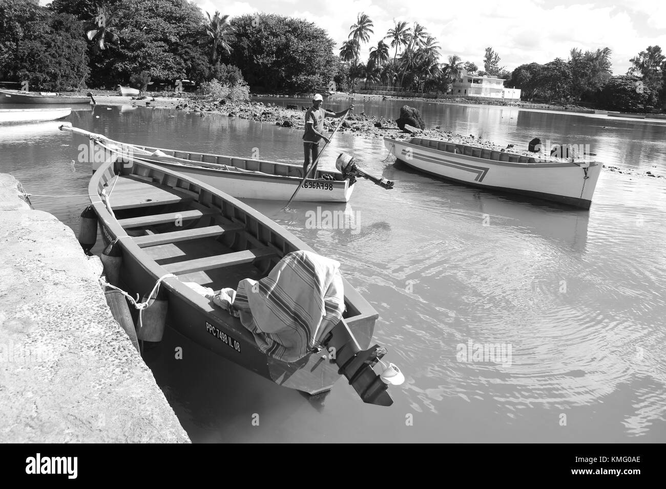 Mahebourg waterfront. Mauritius Stock Photo - Alamy
