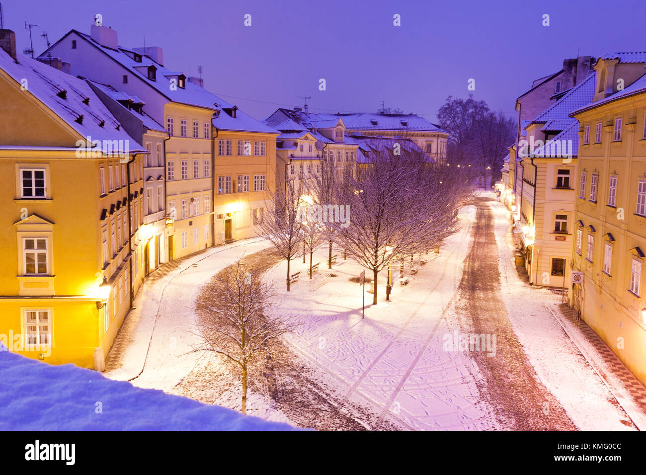 Kampa island near Charles bridge, Lesser town (UNESCO), Prague, Czech ...