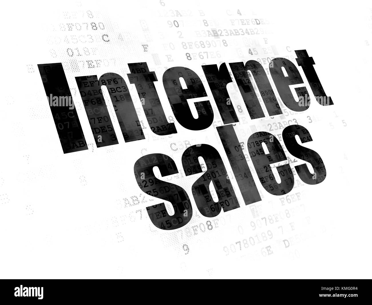 Marketing concept: Internet Sales on Digital background Stock Photo - Alamy