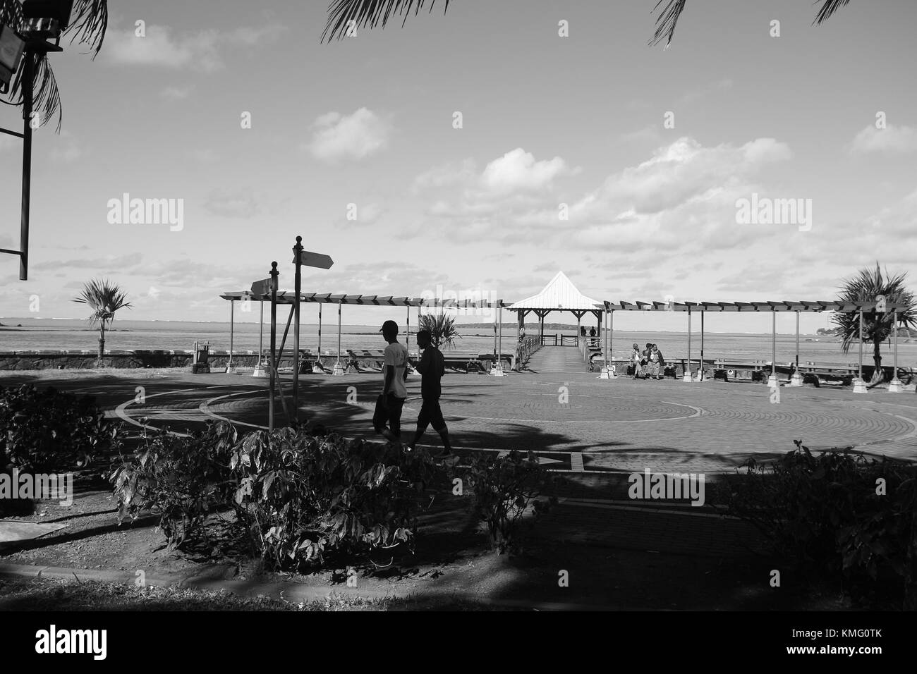 Mahebourg waterfront. Mauritius Stock Photo - Alamy