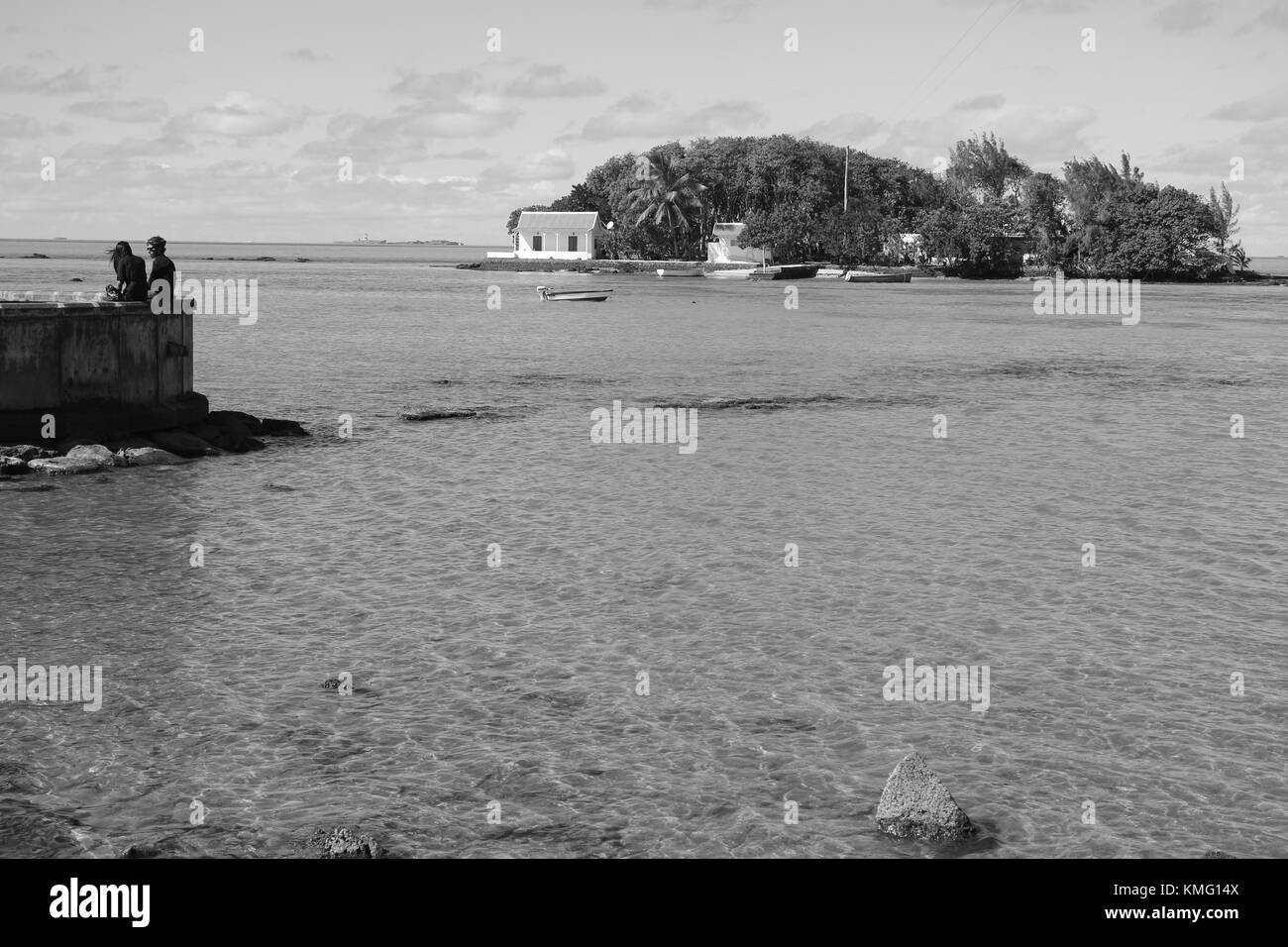 Mahebourg waterfront. Mauritius Stock Photo - Alamy