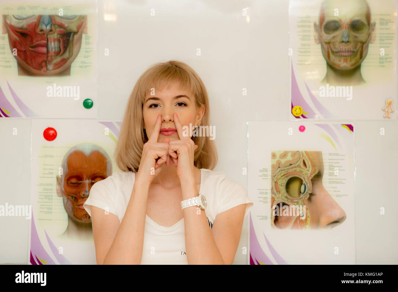 Facial Gymnastics High Resolution Stock Photography and Images - Alamy
