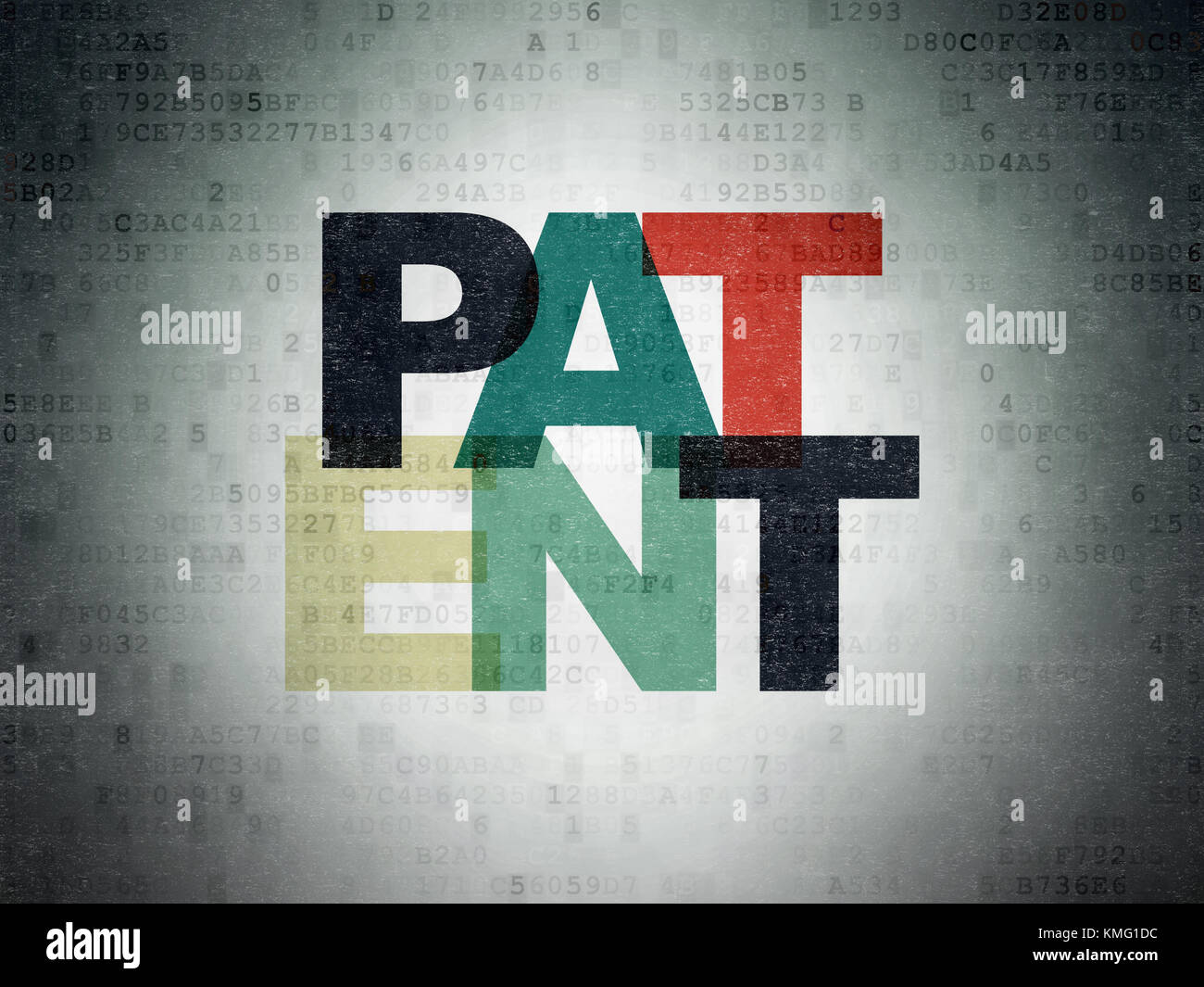 Law concept: Patent on Digital Data Paper background Stock Photo - Alamy