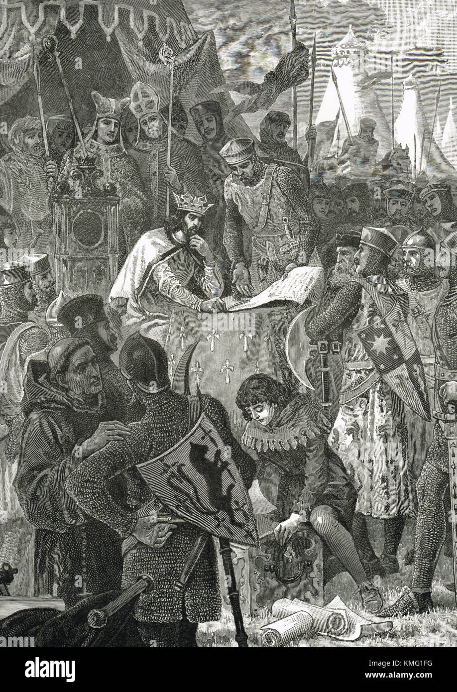 John magna carta hi-res stock photography and images - Alamy