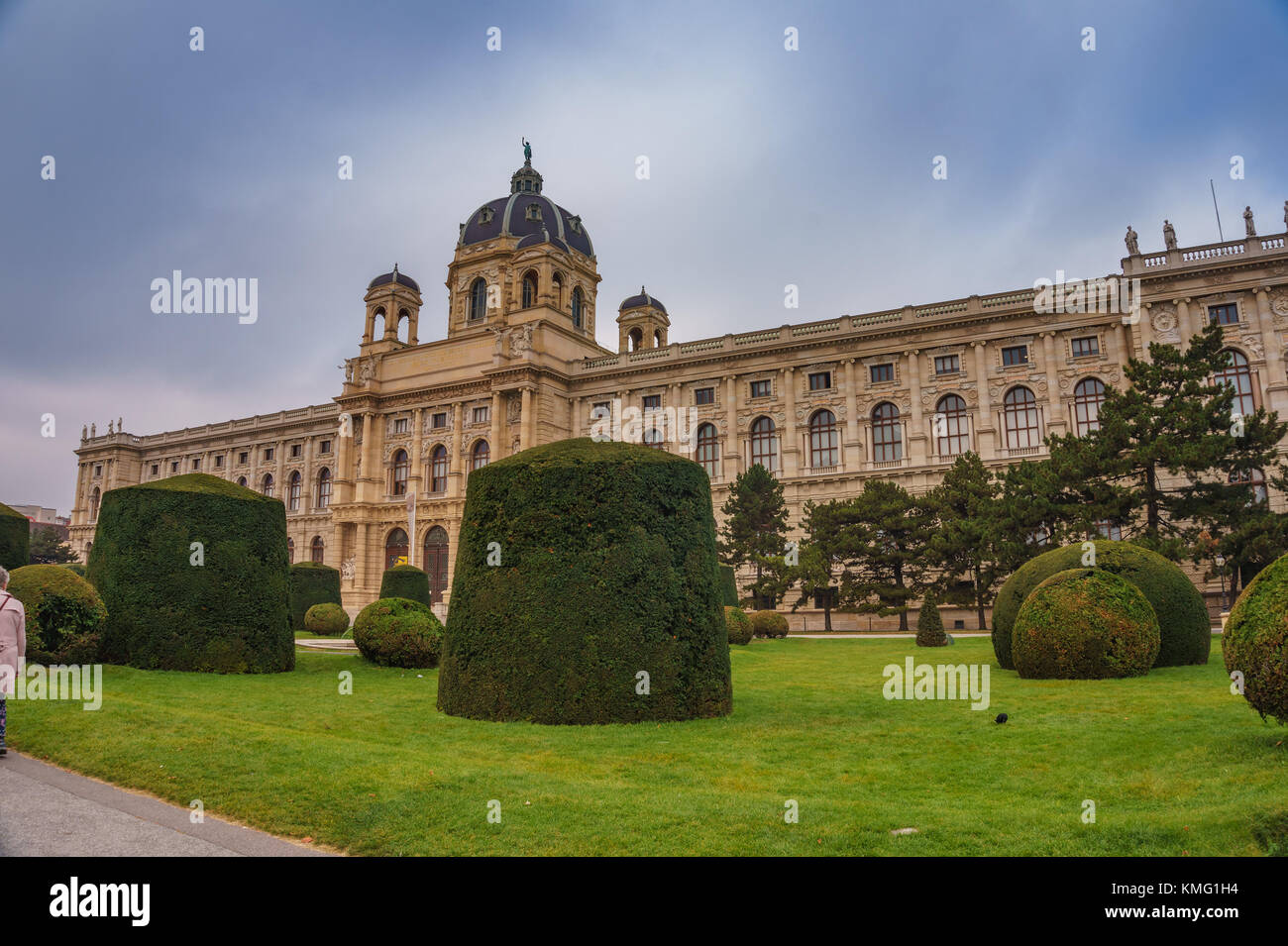 Exterior of Kunsthistorisches (Museum of Art History). It is an art ...