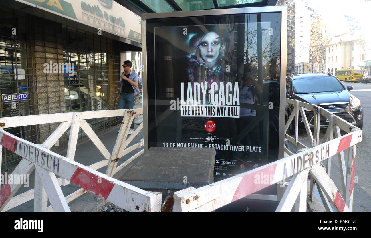 Lady Gaga Born This Way Ball Poster