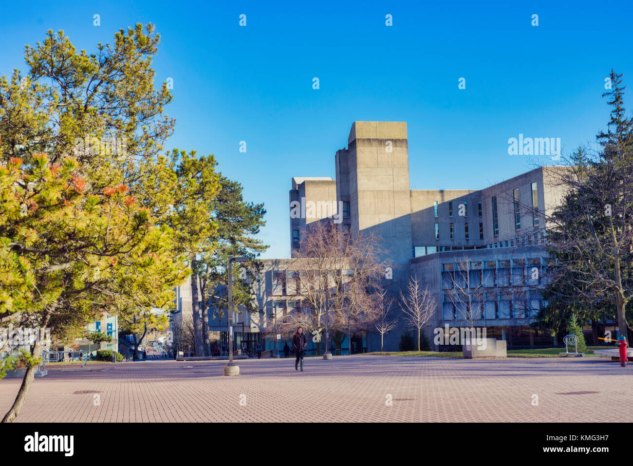 GUELPH, ONTARIO, CANADA - MARCH 15, 2016: View of Guelph University ...