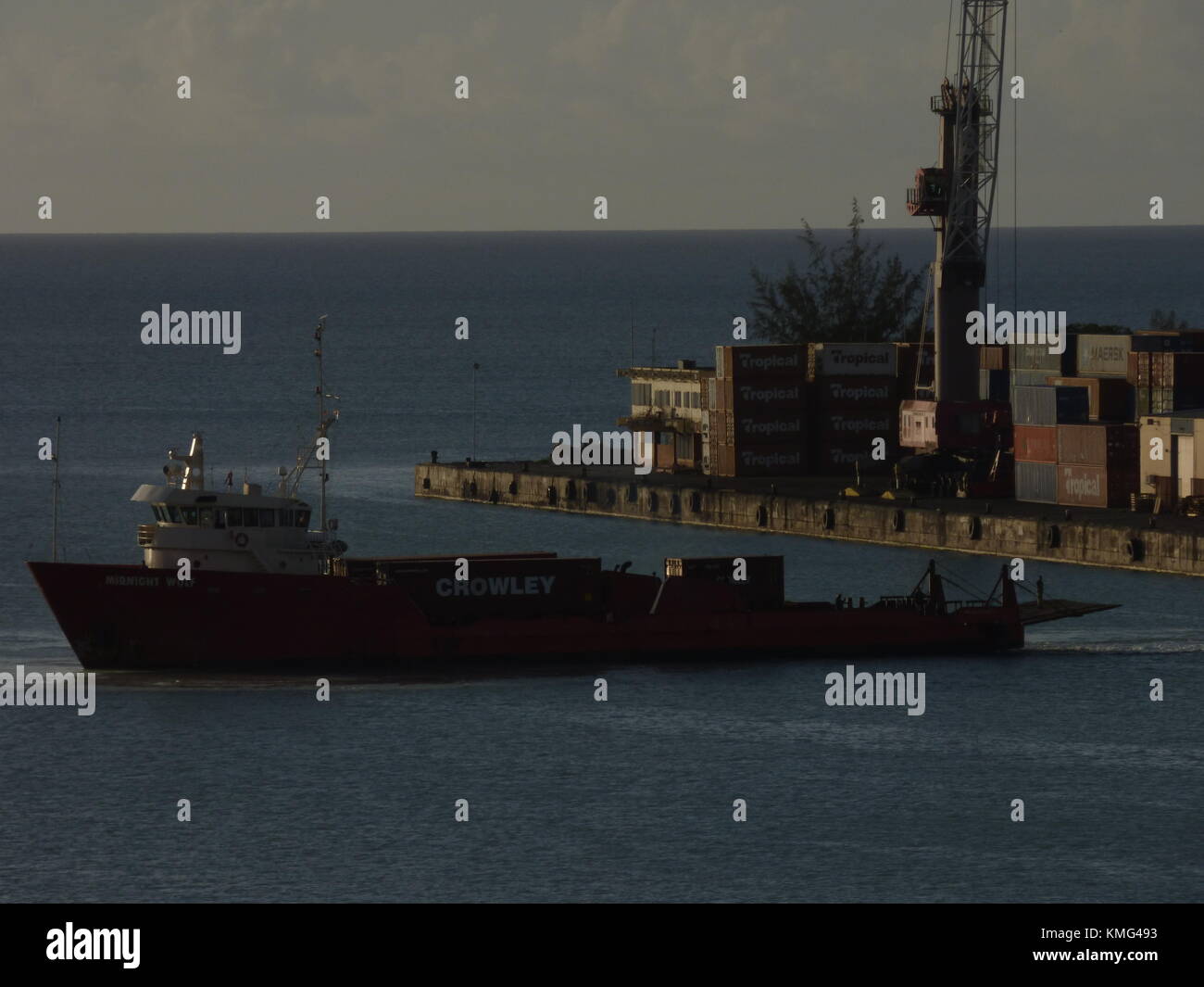 Ship Midnight Wolf Antigua, Eastern Caribbean, Leeward Islands ...