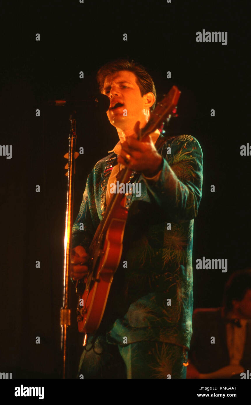 Singer/musician Chris Isaak performs in concert at the Greek Theatre on ...