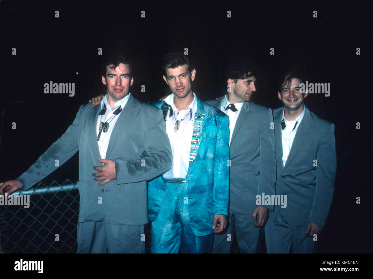 (L-R) Musicians Kenney Dale Johnson, singer/musician Chris Isaak ...