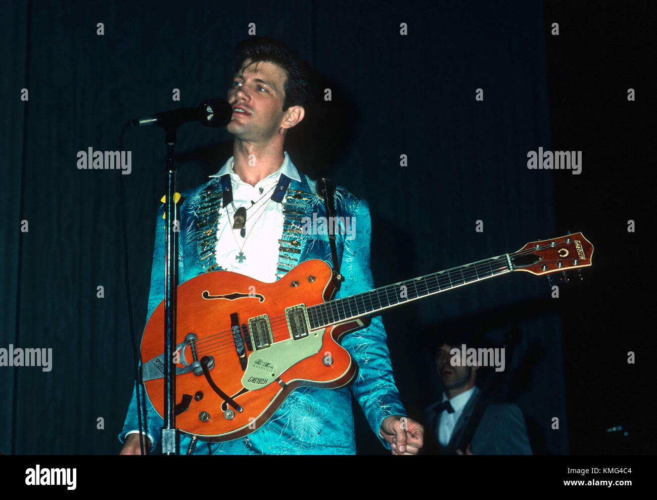 Singer/musician Chris Isaak performs in concert at the Greek Theatre on ...