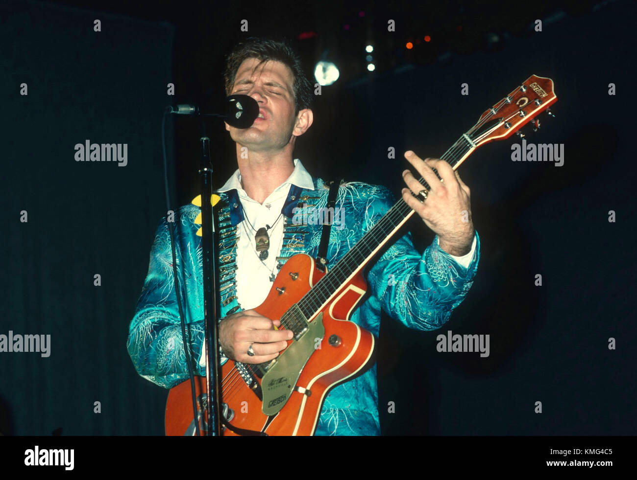 Singer/musician Chris Isaak performs in concert at the Greek Theatre on ...