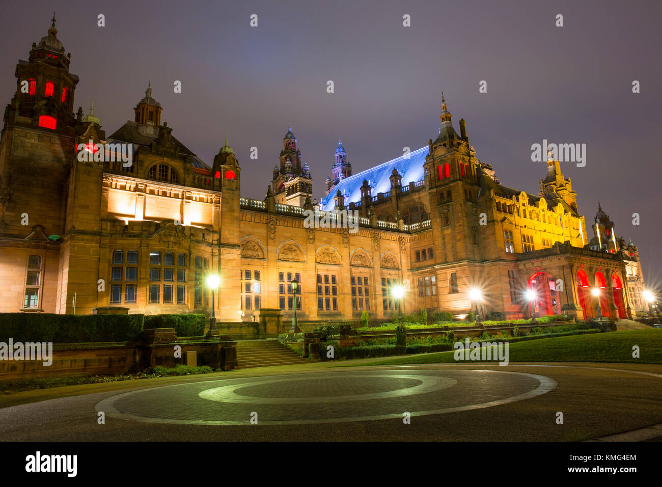 Paisley by Night. Scotland Stock Photo - Alamy
