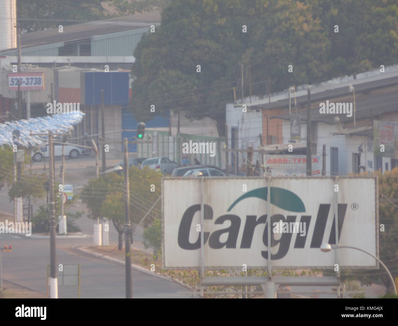 Port operations logistics cargo bulk Cargill quay dock jetty Santarem ...
