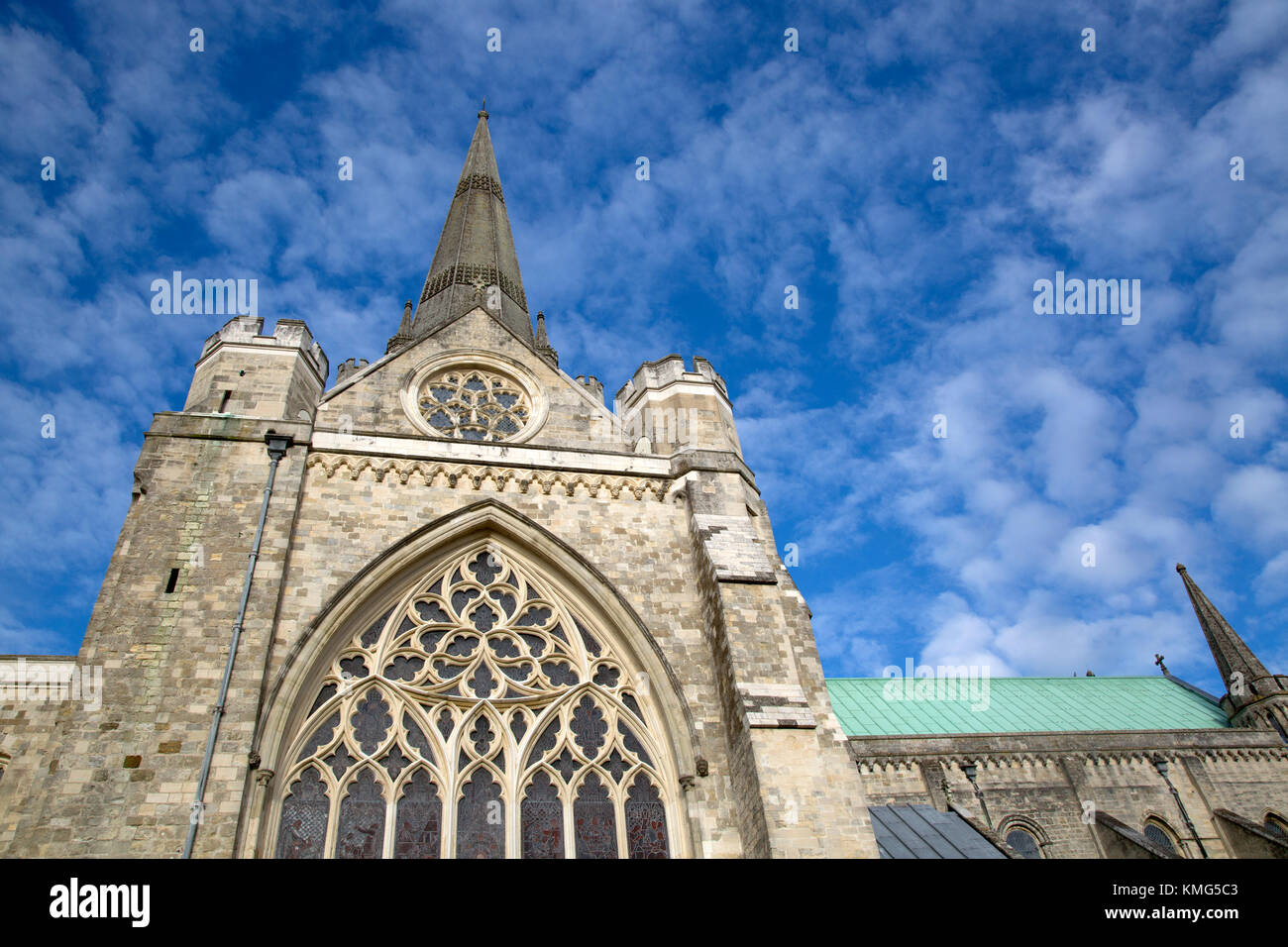 Window of Chichester Cathedral Church, UK Stock Photo - Alamy