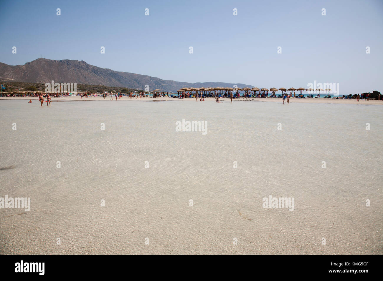 Elafonisos beach and area, Crete island, Greece, Europe Stock Photo - Alamy