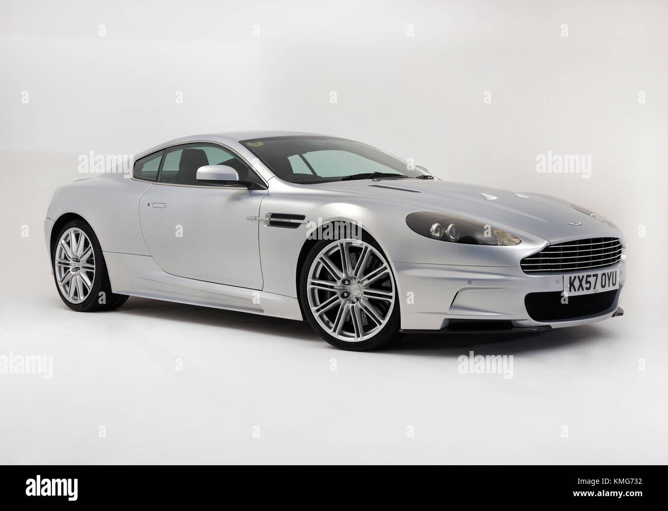 Aston Martin Dbs Silver High Resolution Stock Photography and Images ...