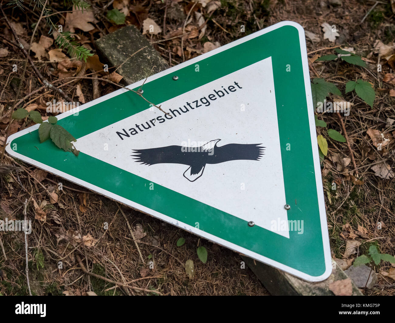 Nature forest reserve sign hi-res stock photography and images - Alamy