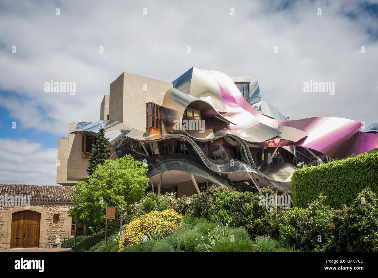 hotel Marques de Riscal in Rioja, Spain Stock Photo - Alamy