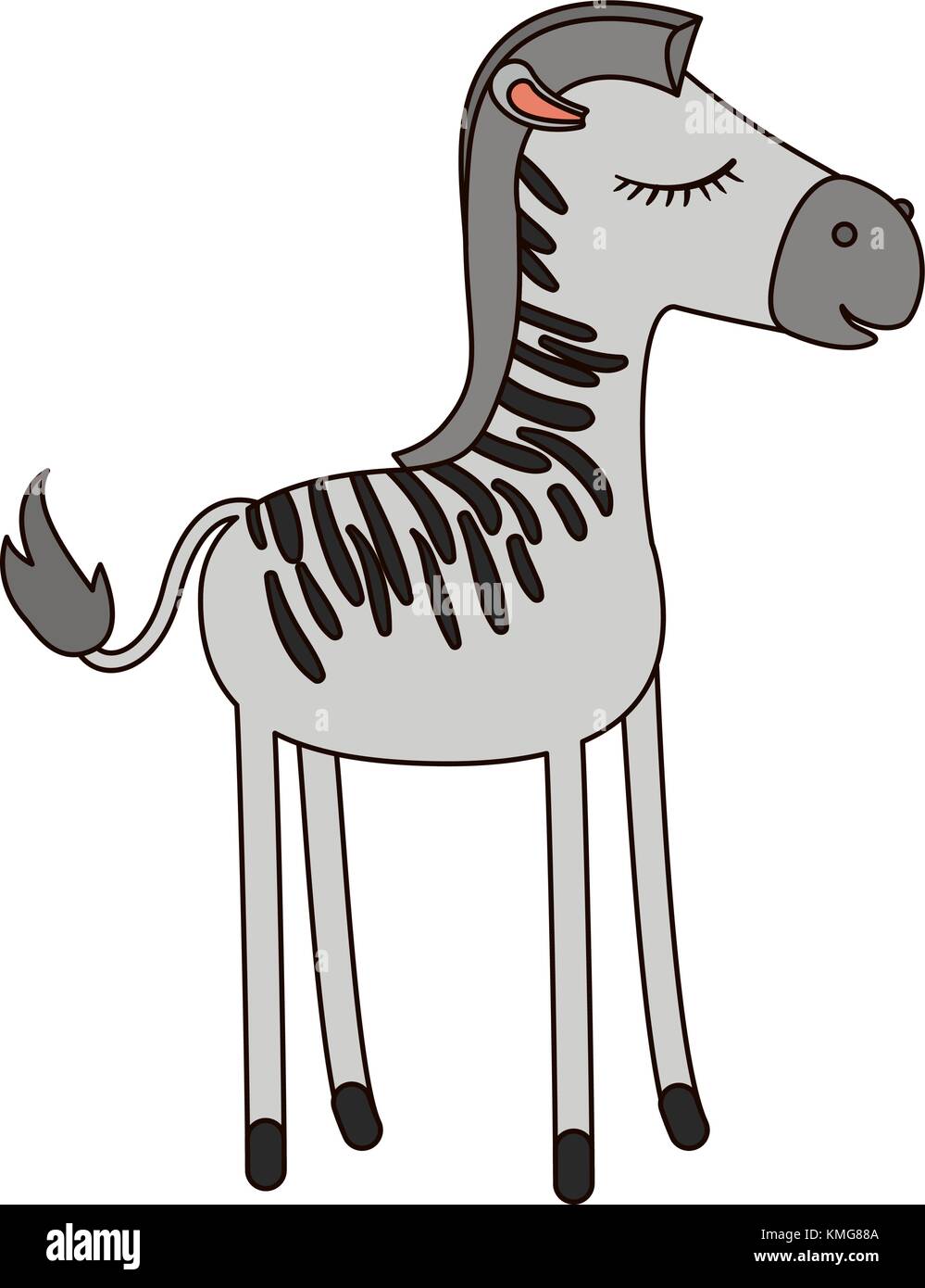 Girl Zebra Cartoon