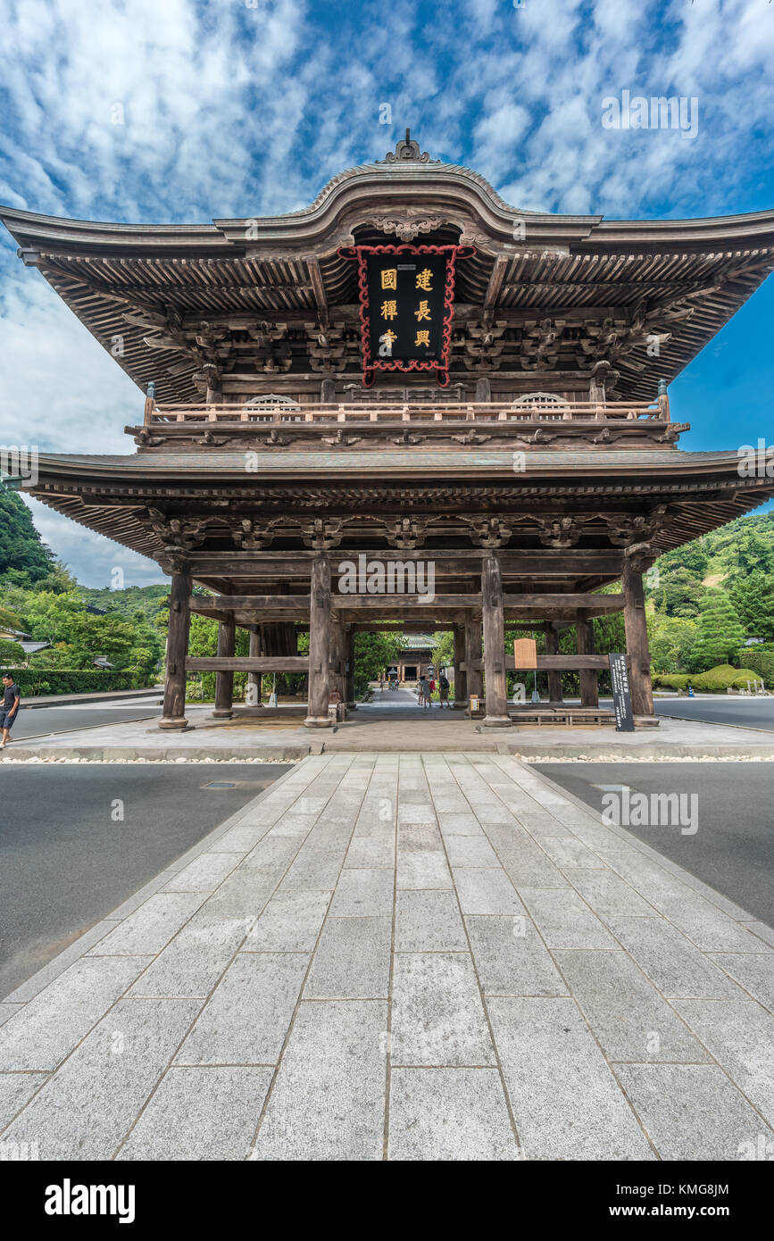 Japanese Buddhist Temple Gate