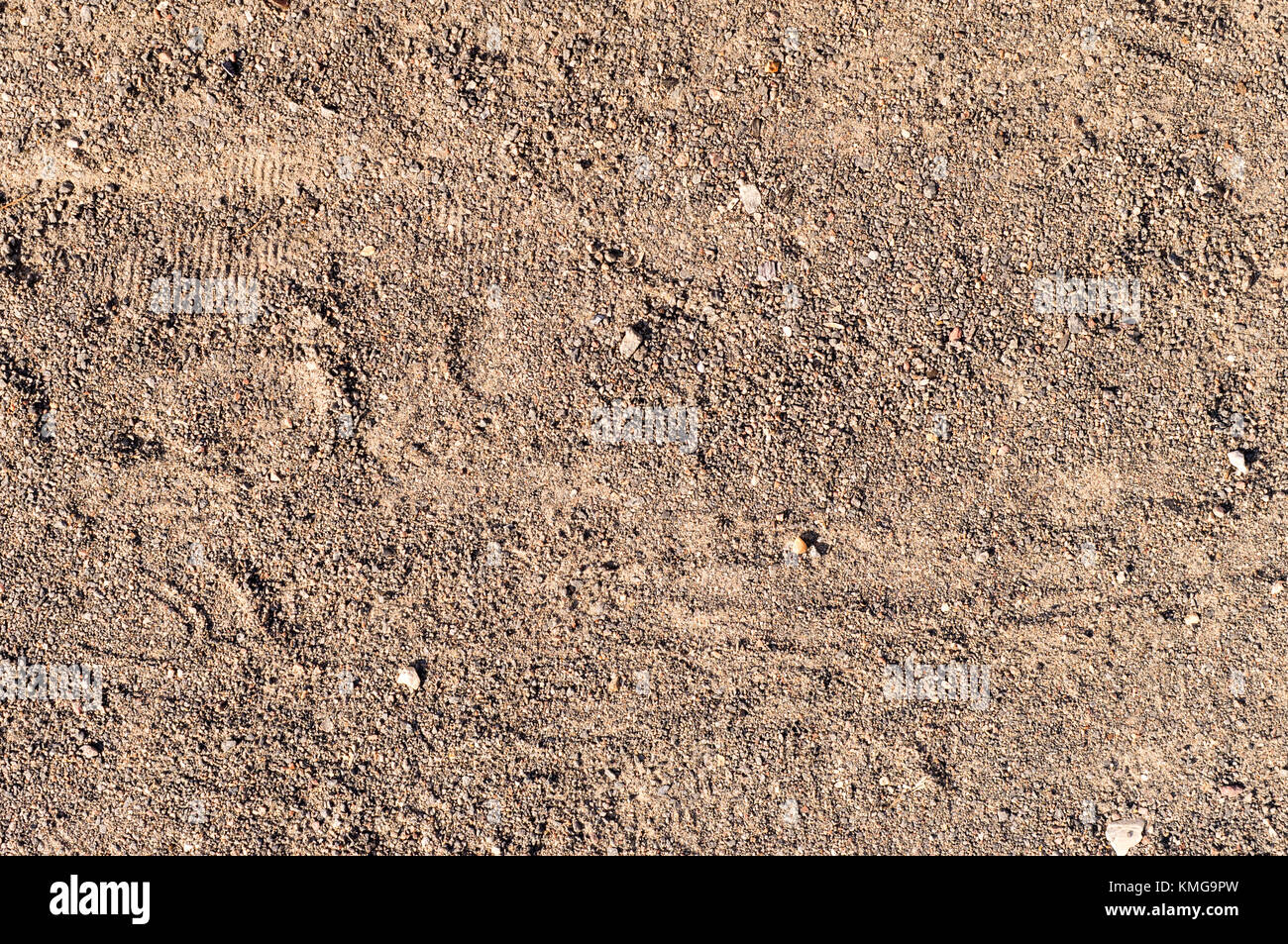 sandy path road with boot tracks. background, texture Stock Photo - Alamy