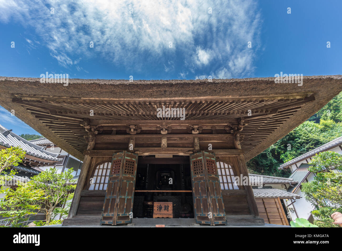 Kaikibyo or Patron's Mausoleum of Engaku-ji zen buddhist Temple ...