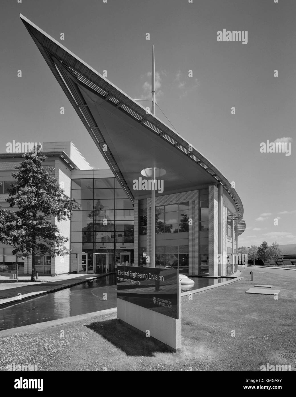 University of cambridge architecture department Black and White Stock ...