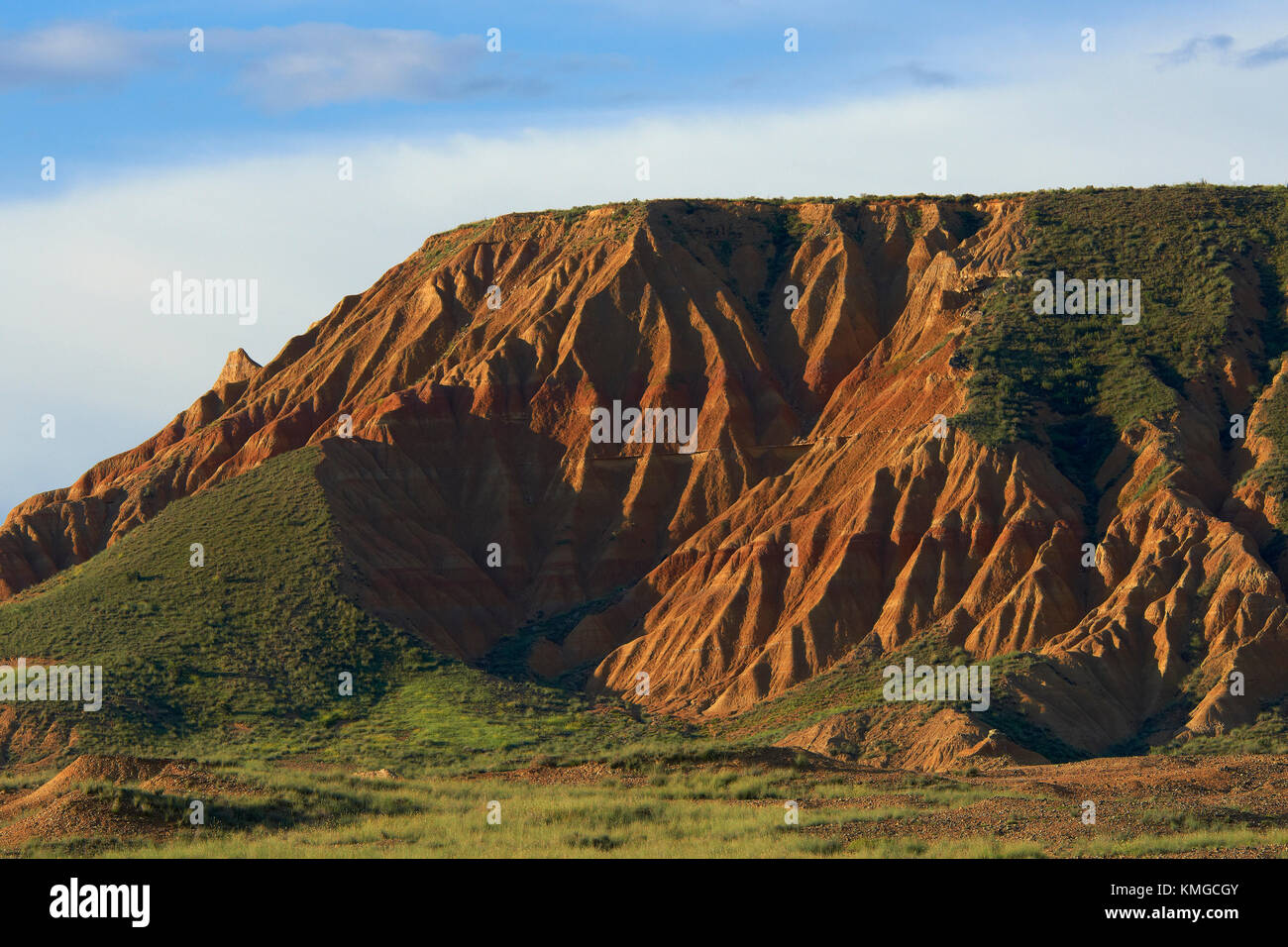 Bardenas Reales, Natural Park. Biosphere Reserve. Navarre. Spain Stock ...