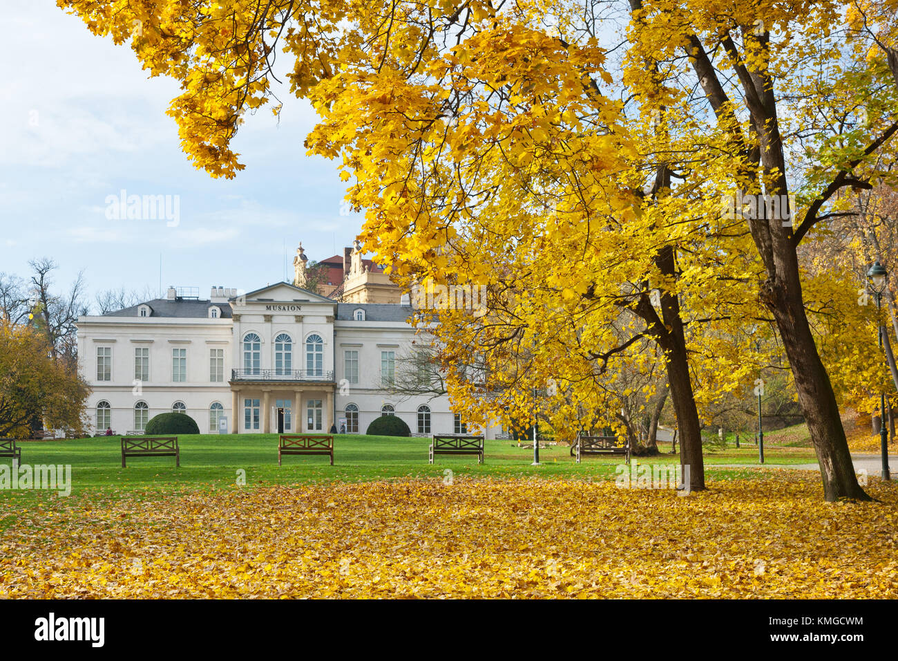 emperor style Kinsky chateaux (Musaion palace, ethnological exhibition ...