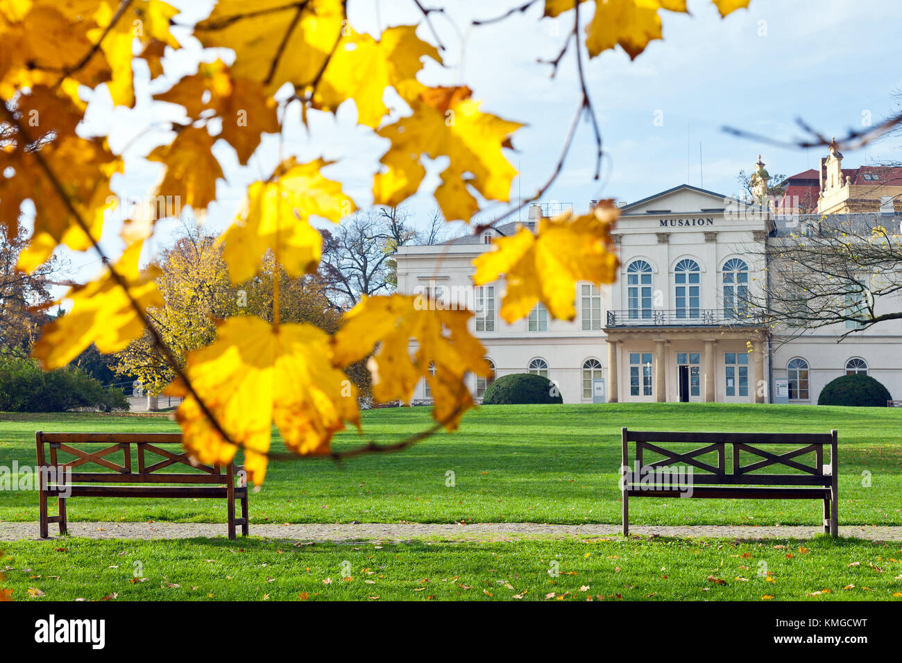 emperor style Kinsky chateaux (Musaion palace, ethnological exhibition ...