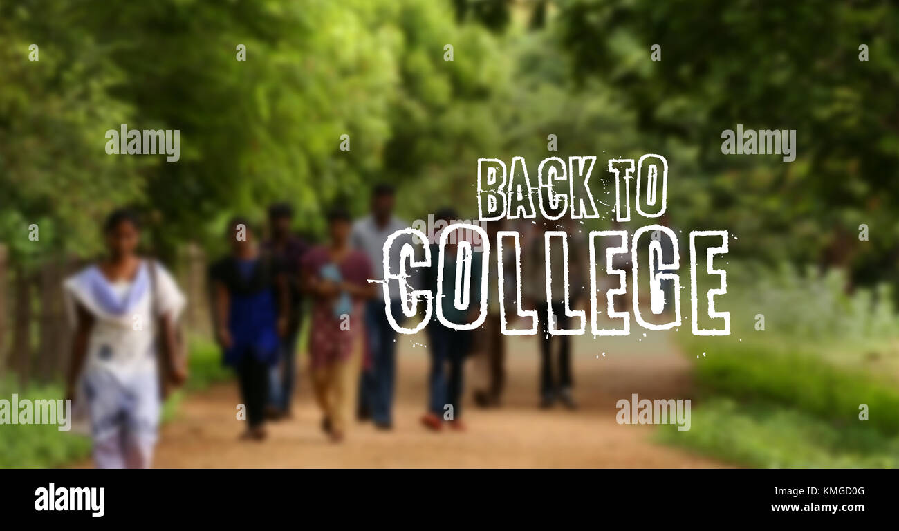Back to college, College students,blur background Stock Photo - Alamy