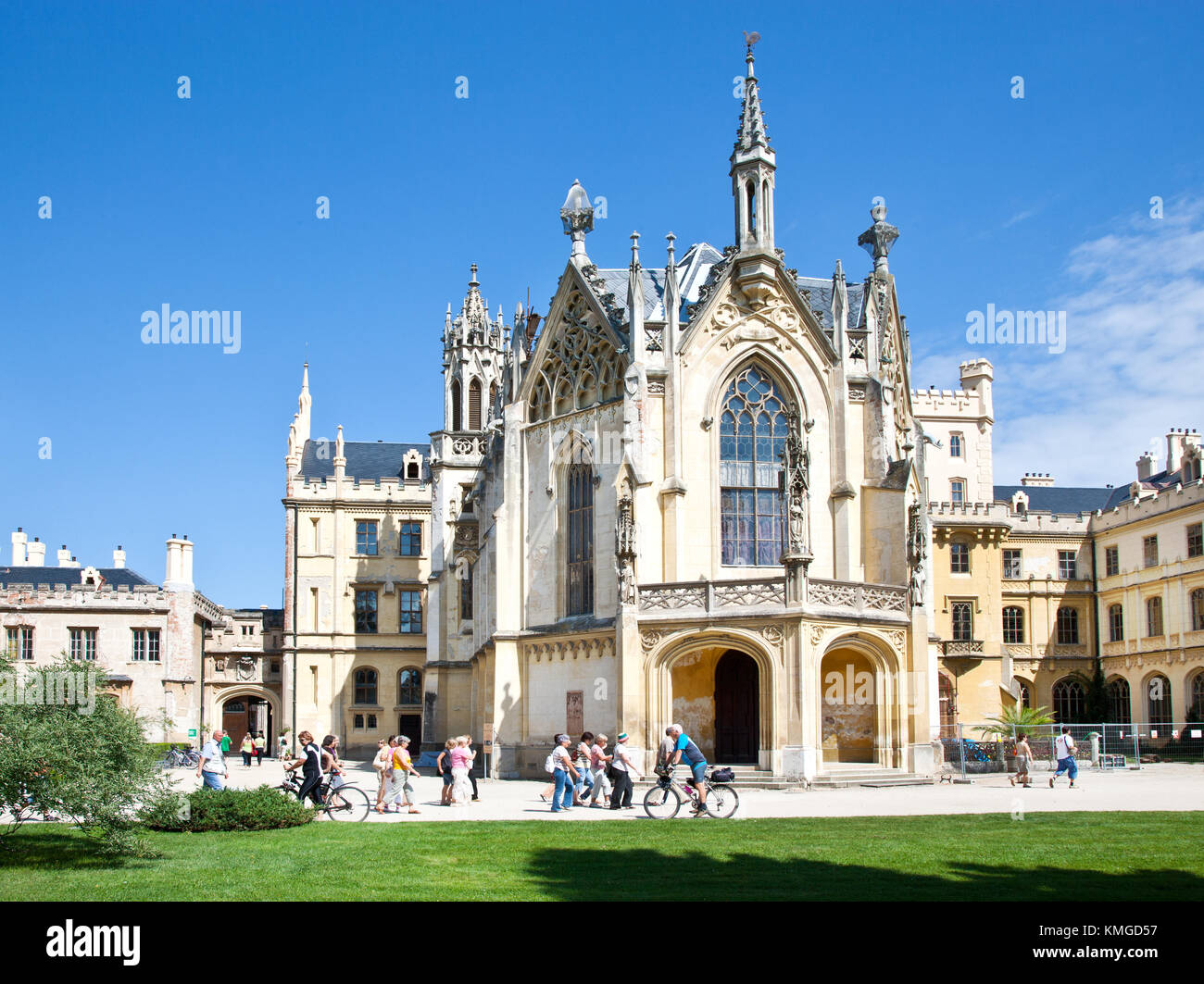 baroque castle Lednice, Lednice-Valtice Cultural Landscape (UNESCO ...