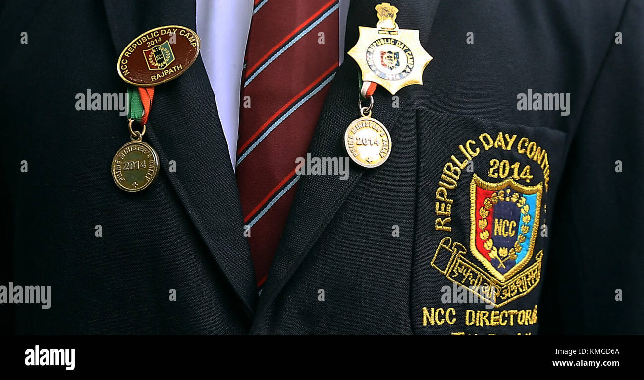 Ncc Republic Day Parade Camp Medal Stock Photo - Alamy