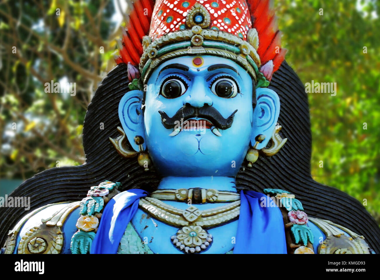 Ancient Hinduism god sculpture on India Stock Photo - Alamy