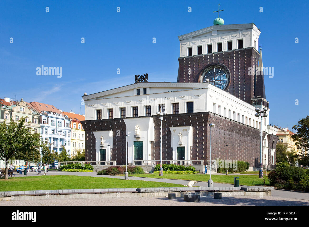 Church of the Most Sacred Heart of Our Lord, Prague, Czech republic ...