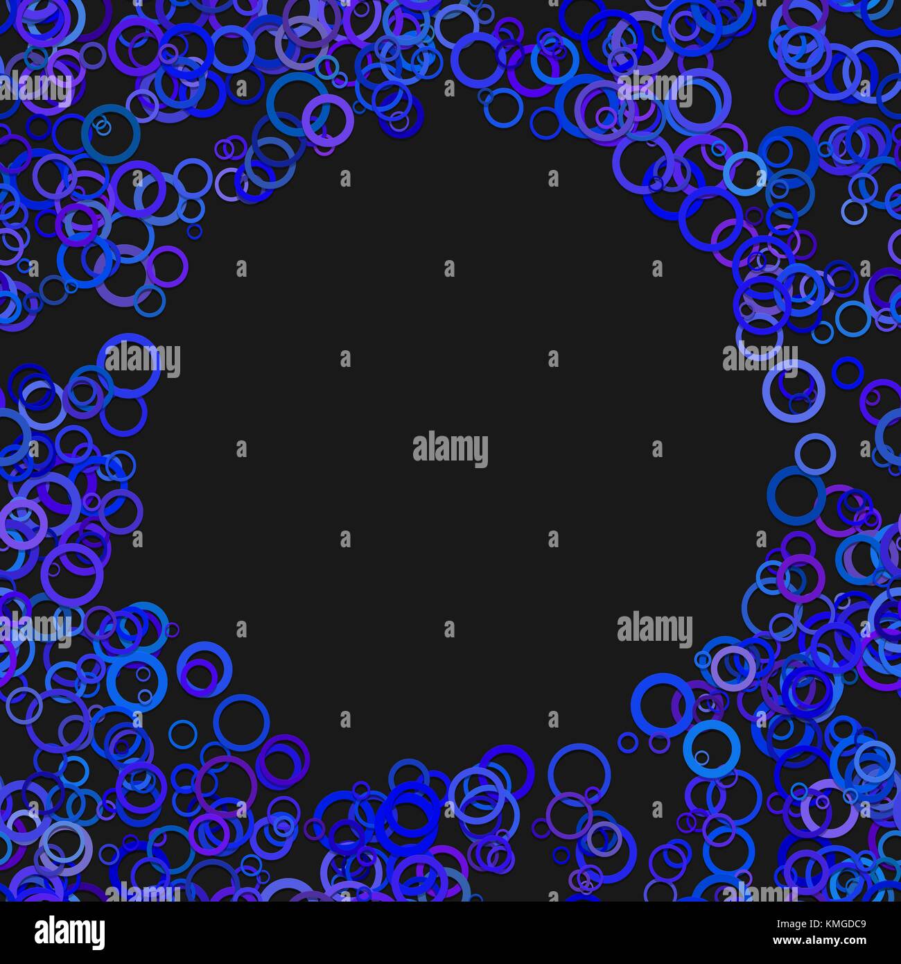 Color abstract random circle background - trendy vector graphic design ...