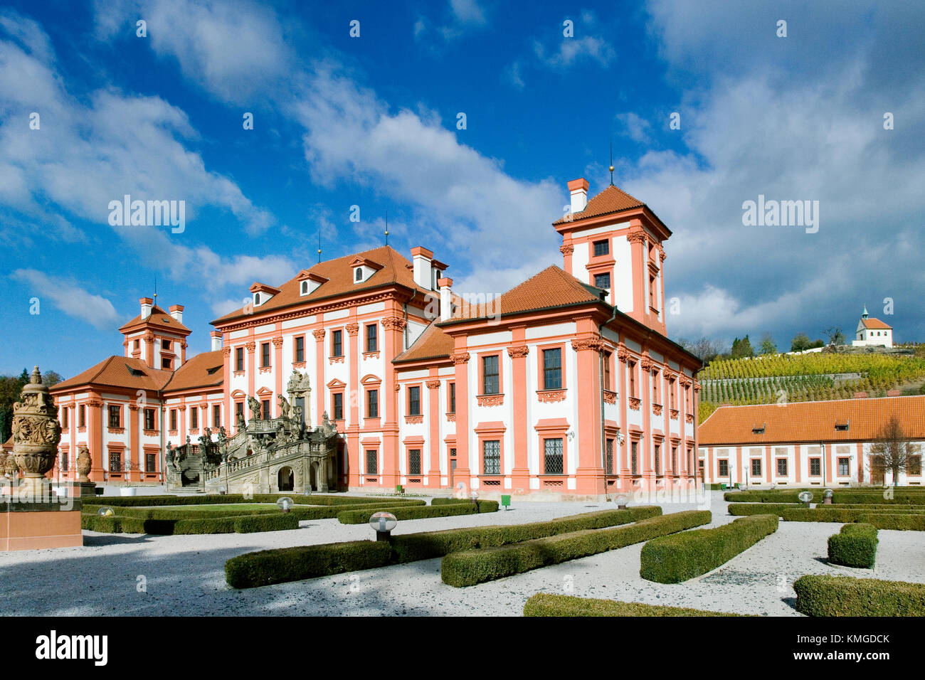 baroque Troja Castle and french garden, today Gallery of Prague city ...