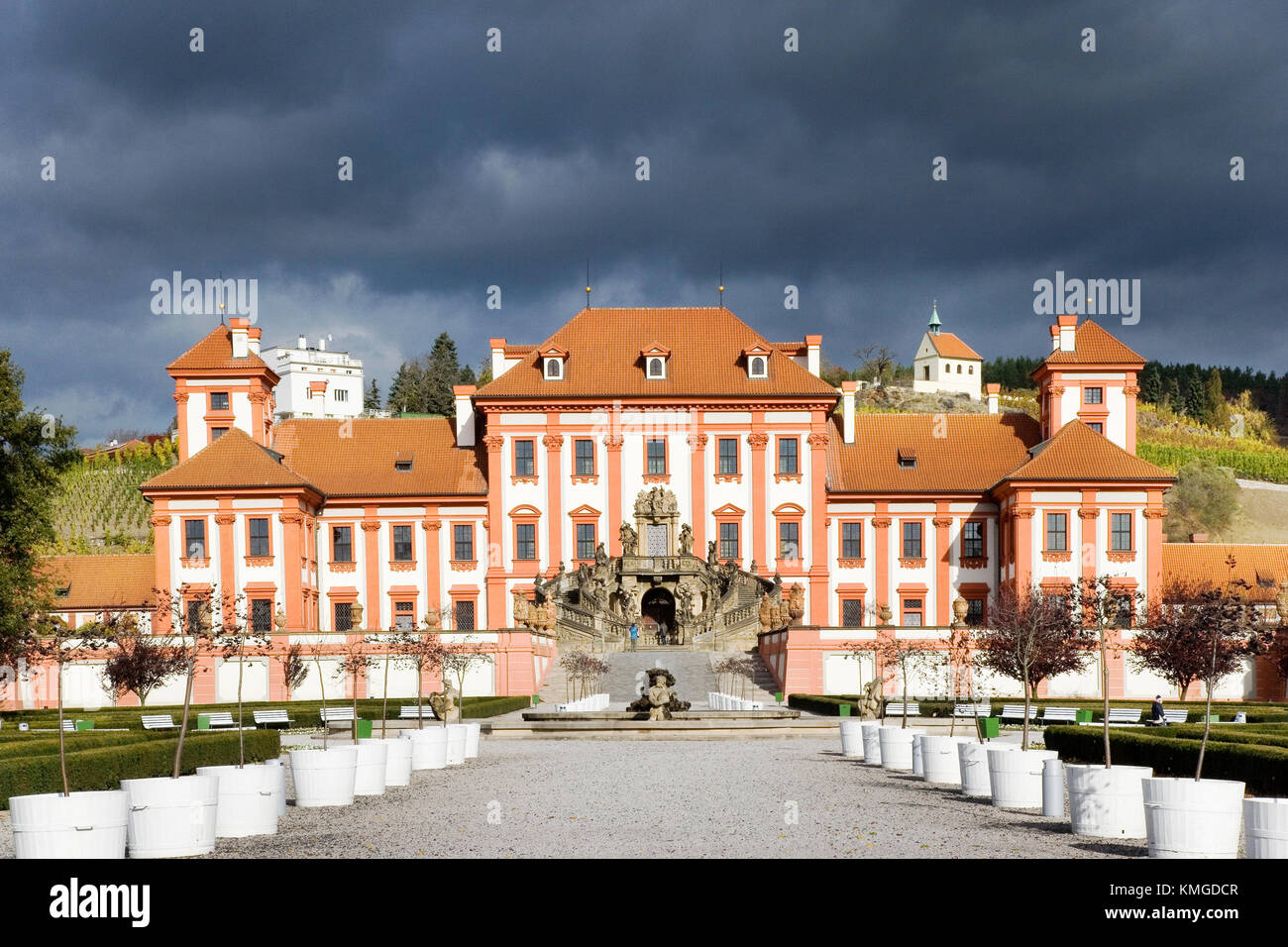 baroque Troja Castle and french garden, today Gallery of Prague city ...