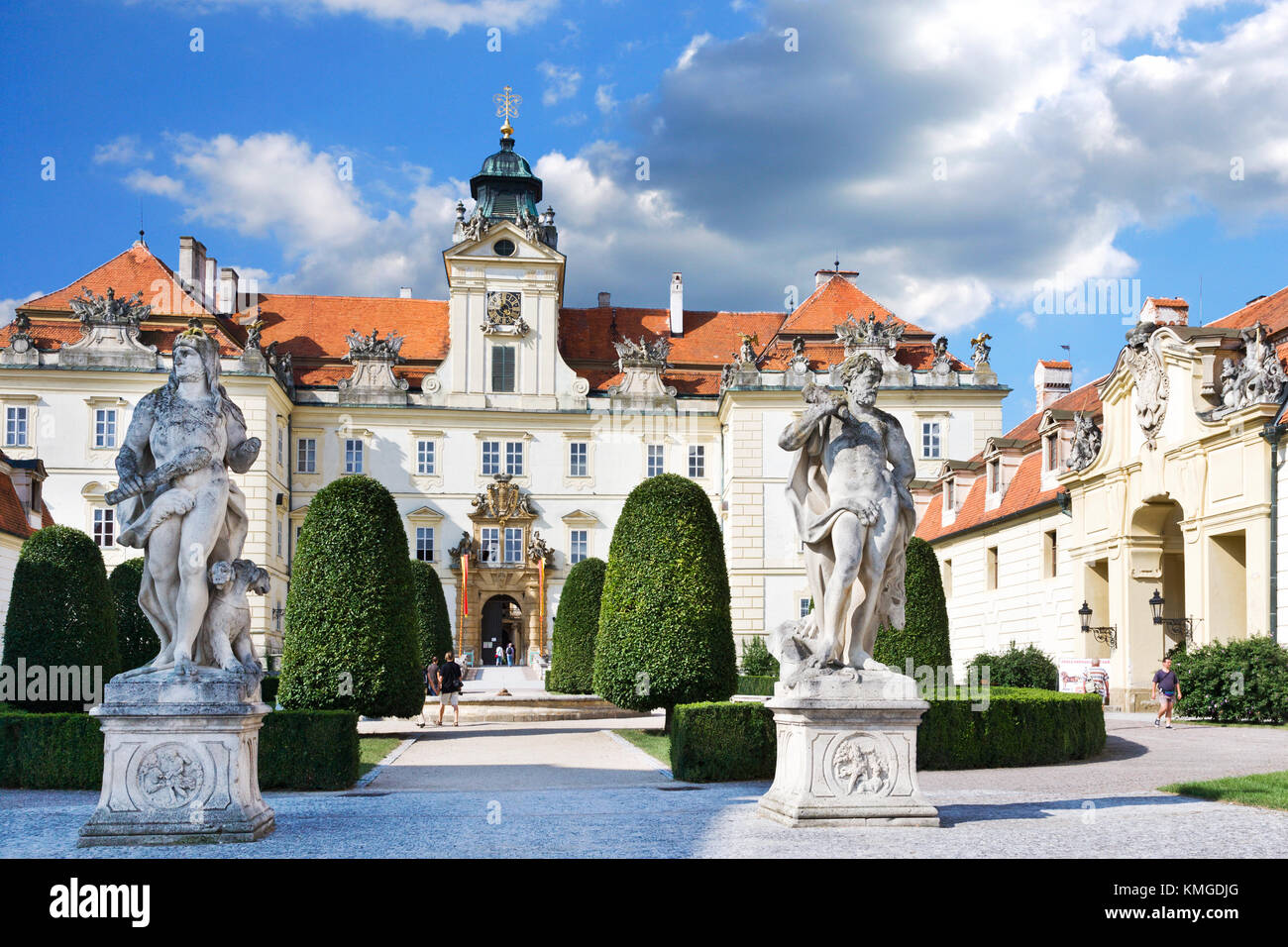 baroque castle Valtice, Lednice-Valtice Cultural Landscape (UNESCO ...