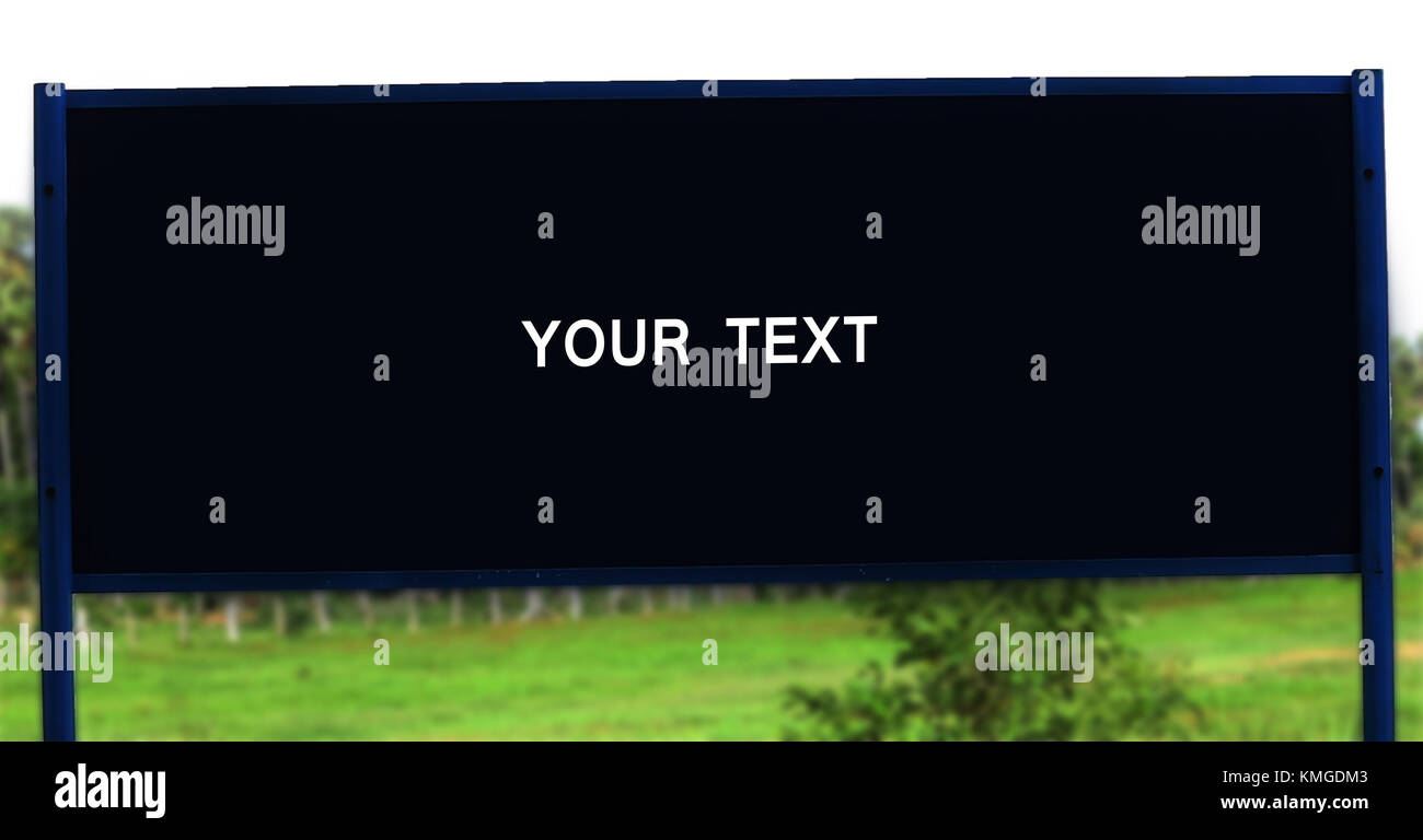 sign Board, outdoor school sign front of a building in the Stock Photo ...