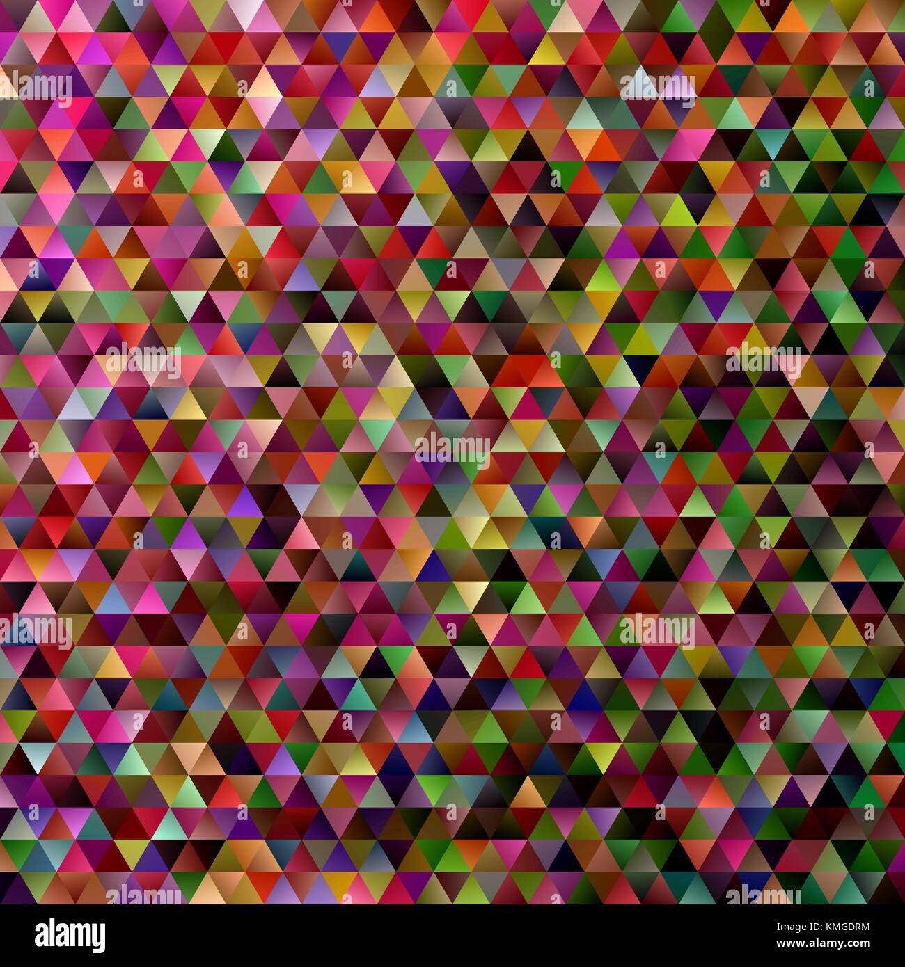 Abstract Gradient Tiled Triangle Pattern Background Vector Mosaic Graphic Design Stock Vector