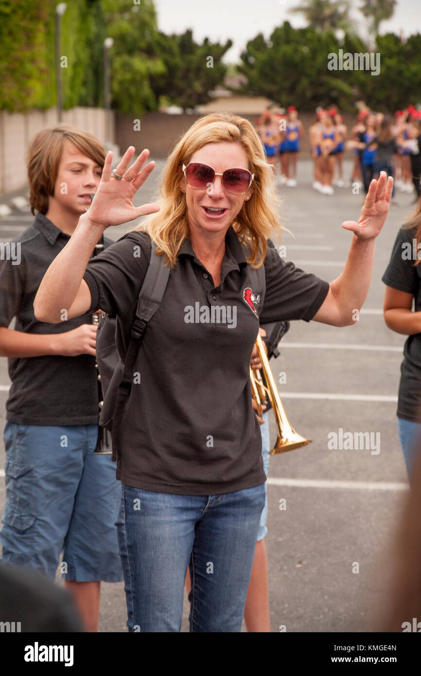 Conductor of a band hi-res stock photography and images - Alamy