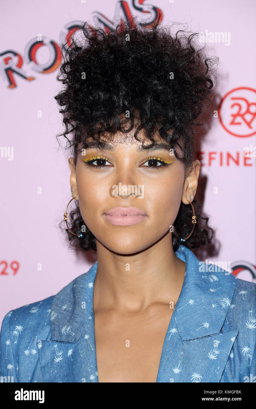 Los Angeles, Ca, USA. 6th Dec, 2017. Alexandra Shipp, at Refinery29 ...