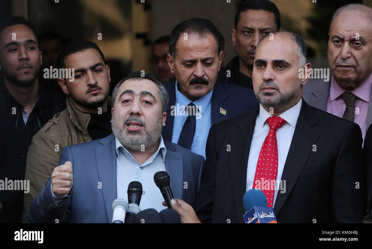 Gaza City, Gaza Strip, Palestinian Territory. 7th Dec, 2017. Fatah ...