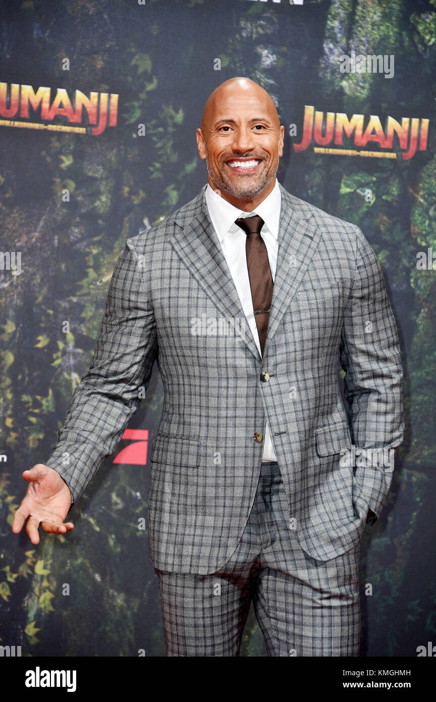 Berlin, Germany. 06th Dec, 2017. Dwayne Johnson attends the 'Jumanji ...