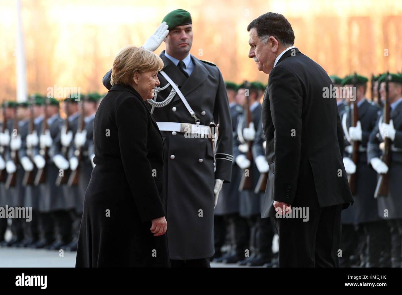 Berlin, Germany. 7th Dec, 2017. German Chancellor Angela Merkel(CDU ...