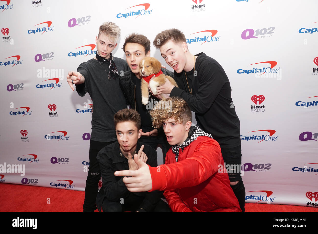 Philadelphia, USA. 06th Dec, 2017. Why Don't We on the red carpet on ...