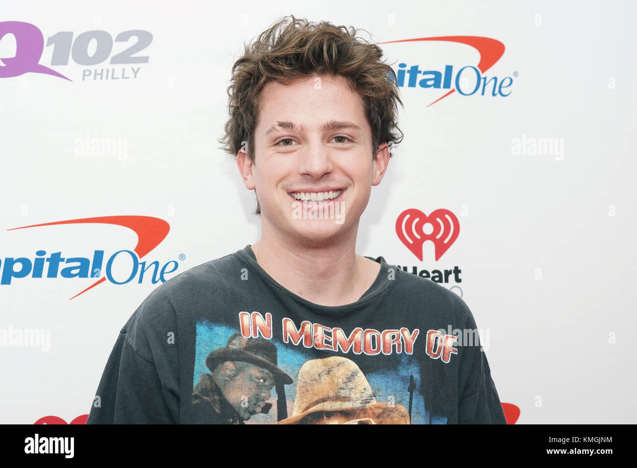 Philadelphia, USA. 06th Dec, 2017. Charlie Puth on the red carpet on ...