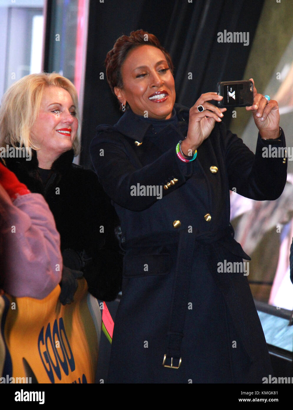 New York, NY, USA. 7th Dec, 2017. Robin Roberts on the set of ABC's ...